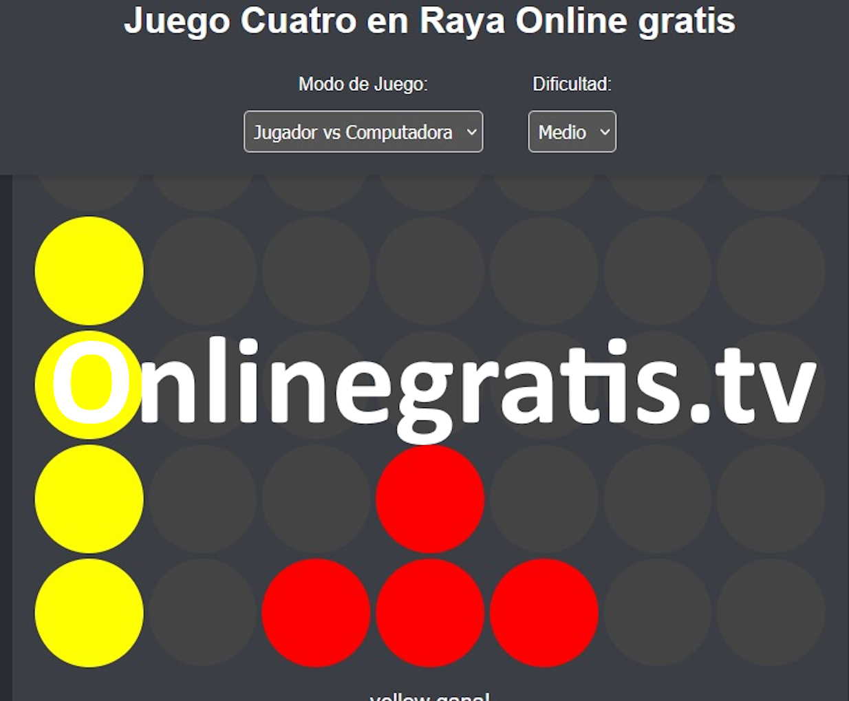 Cuatro en Raya - Juego de Estrategia en Línea
